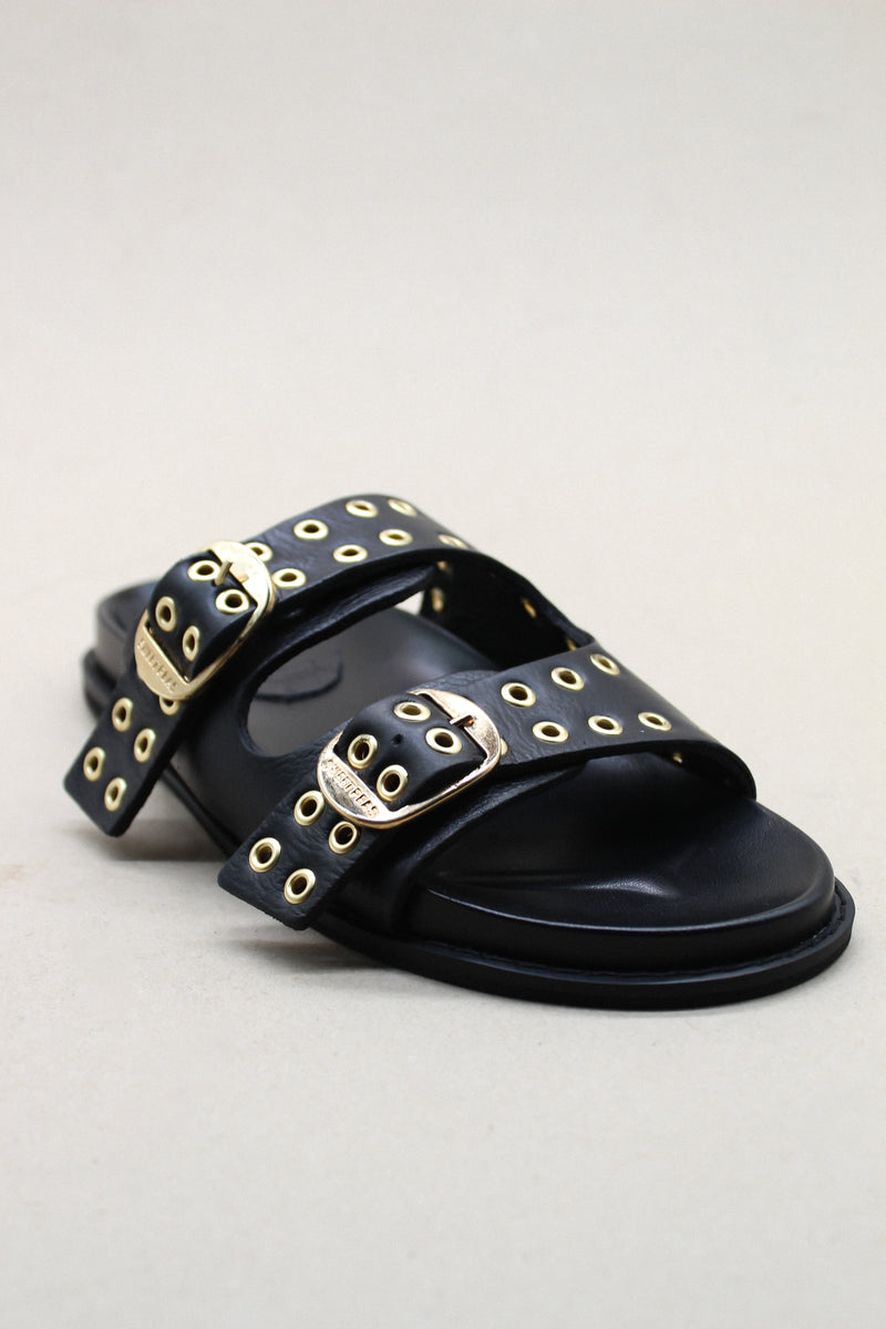 Berlin - Leather Fussbett (Studded) – Sweet Peas Handmade