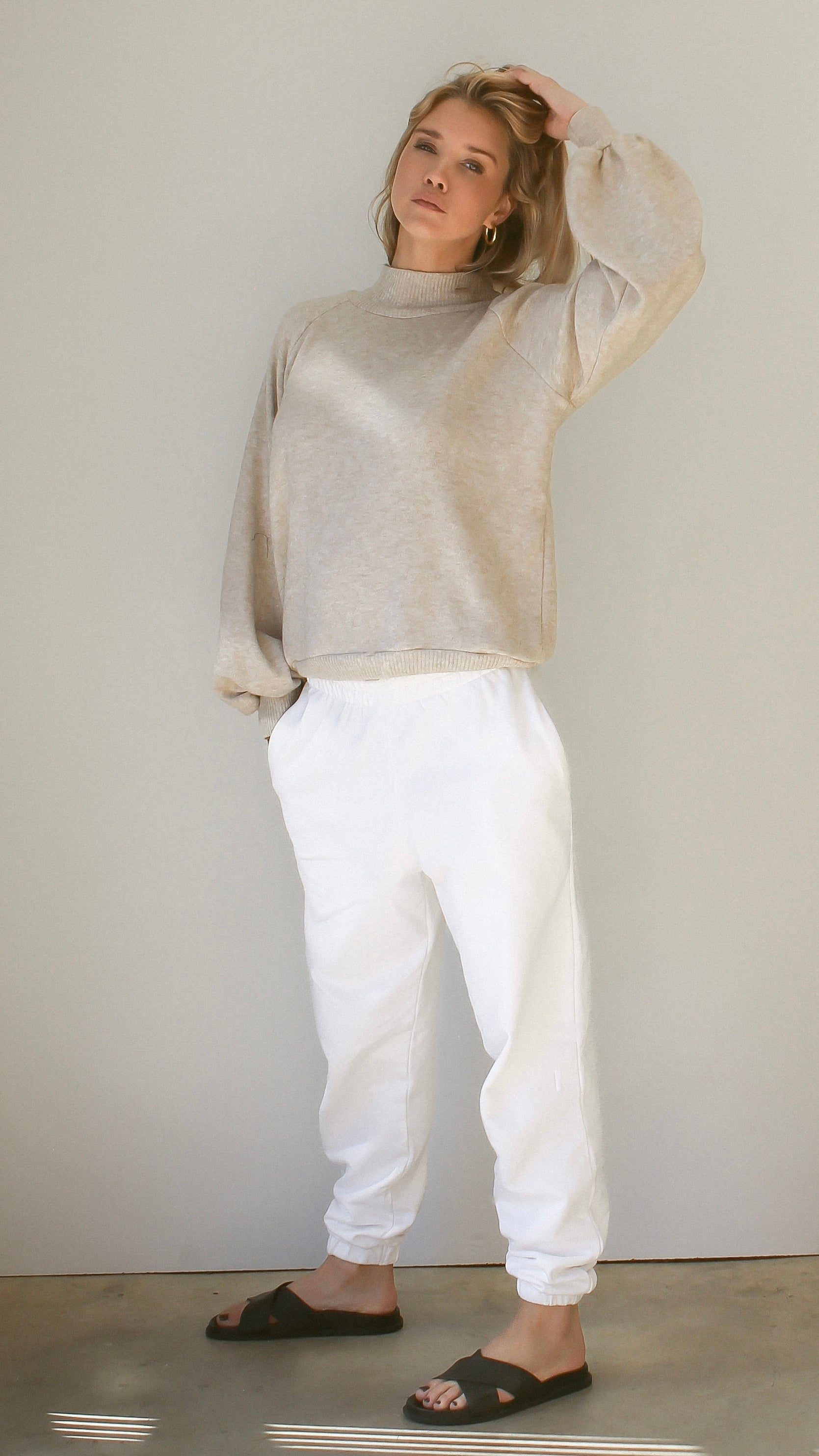 Soft Knit Turtle Neck - Jersey – Sweet Peas Handmade